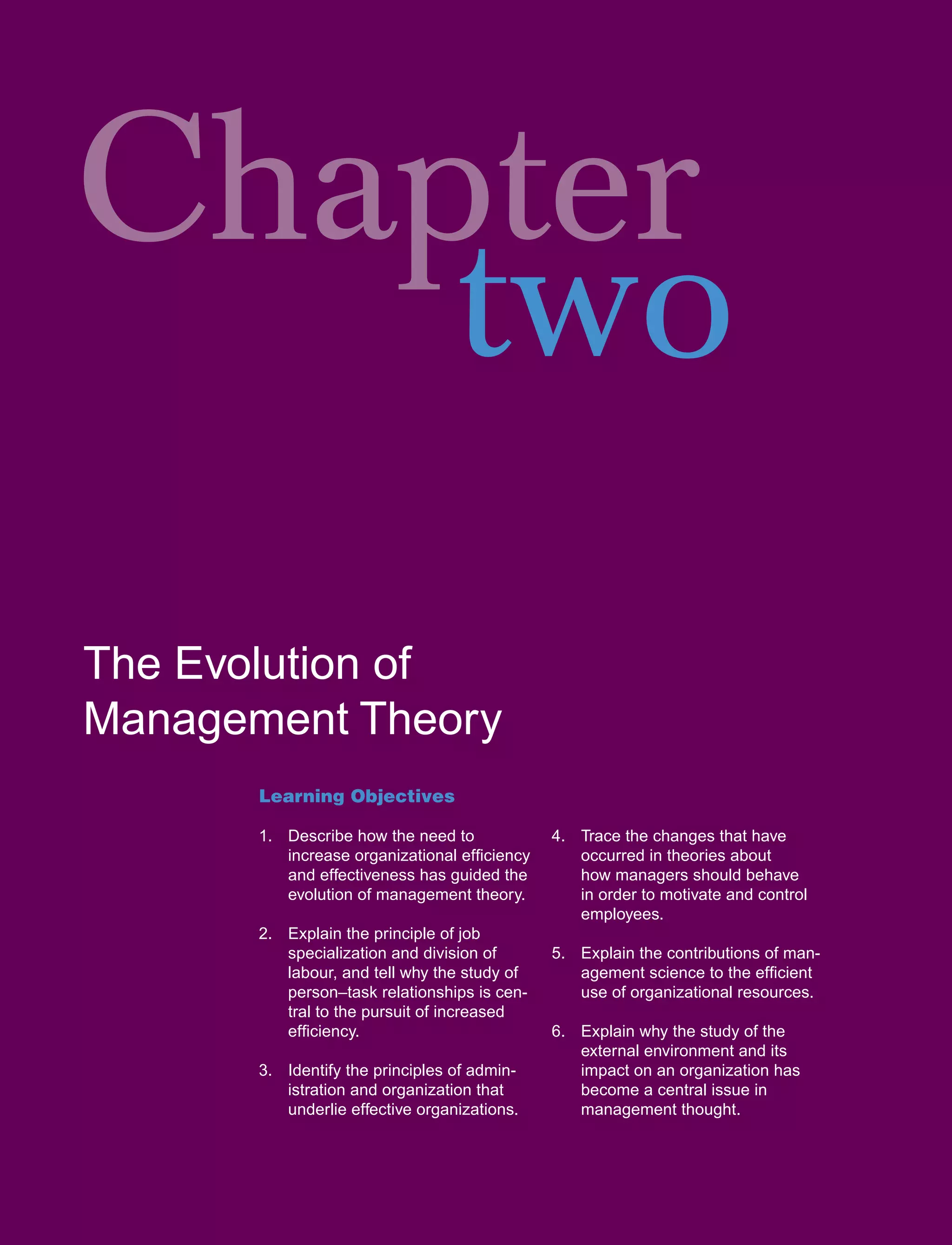 The Evolution of Management Theory and Car Production | PDF