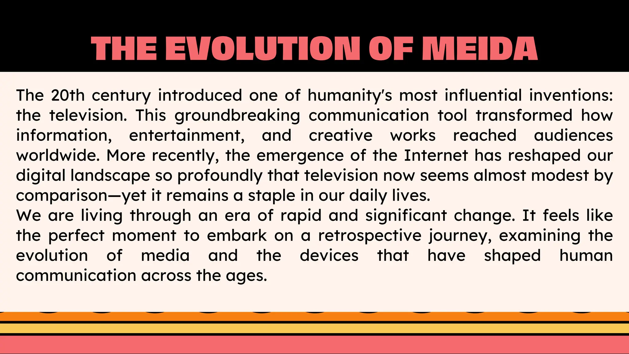EVOLUTION-OF-MEDIA.pdf jsjdhddjdjdjdjdjd | PDF