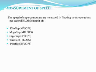 Evolution of modern super computers | PPTX | Computing | Technology ...