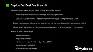 Evolution of MongoDB Replicaset and Its Best Practices | PPT