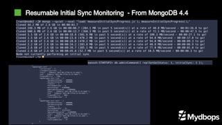 Evolution of MongoDB Replicaset and Its Best Practices | PPT