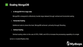 Evolution of MongoDB Replicaset and Its Best Practices | PPT