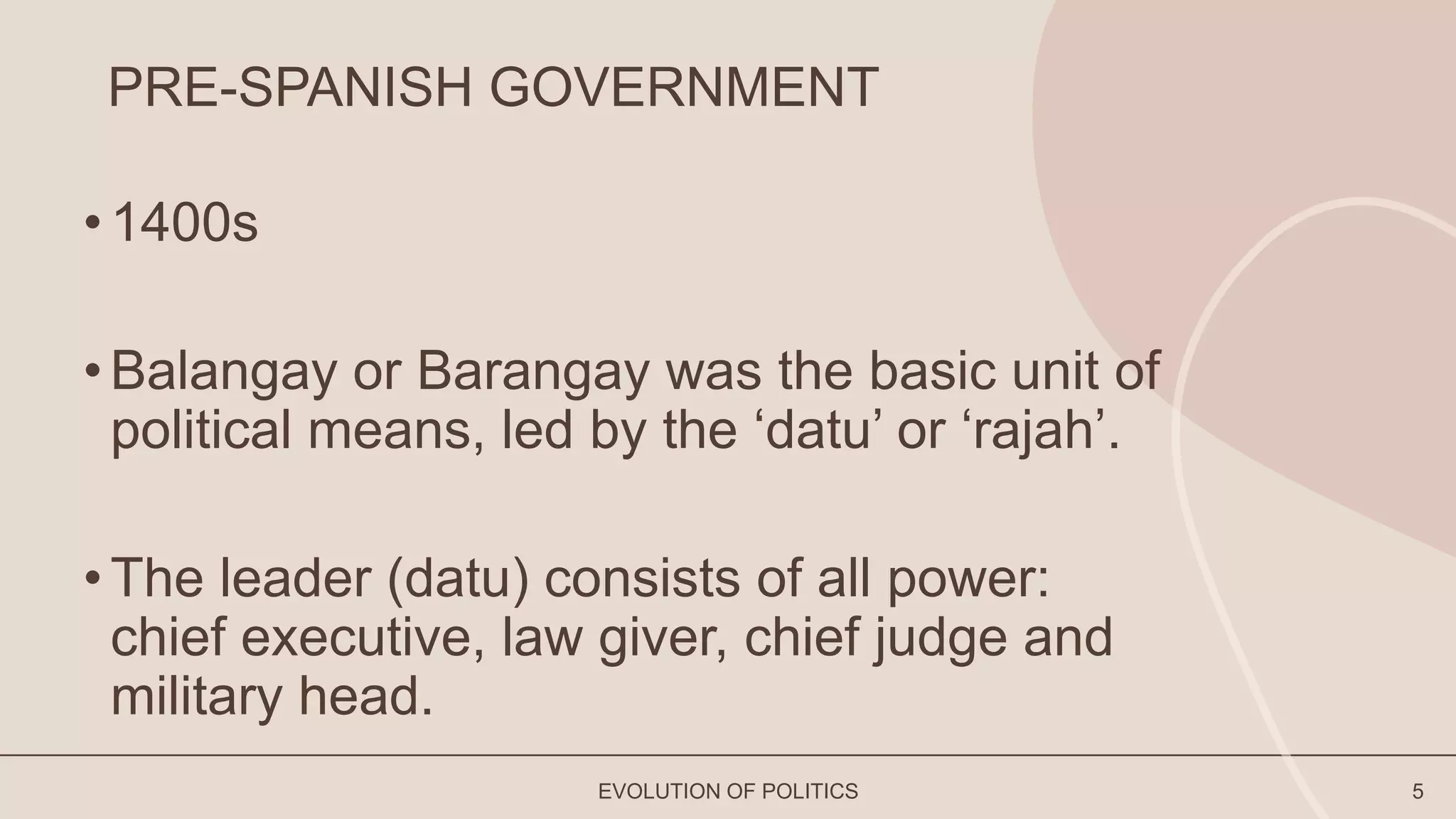 EVOLUTION-OF-PHILIPPINE-POLITICS-GOVERNMENT-AND-GOVERNANCE.pptx