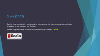 Evolution of Programming language | PPTX