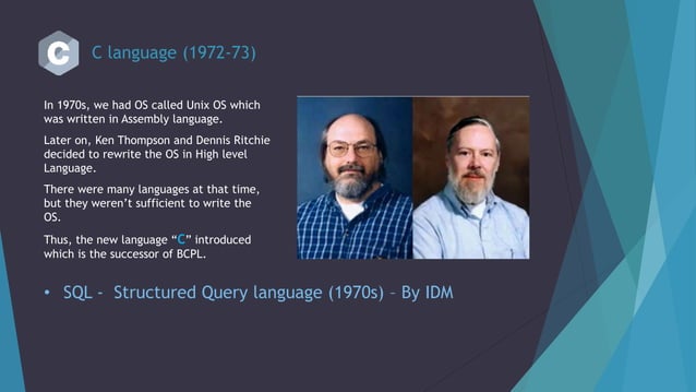 Evolution of Programming language | PPTX