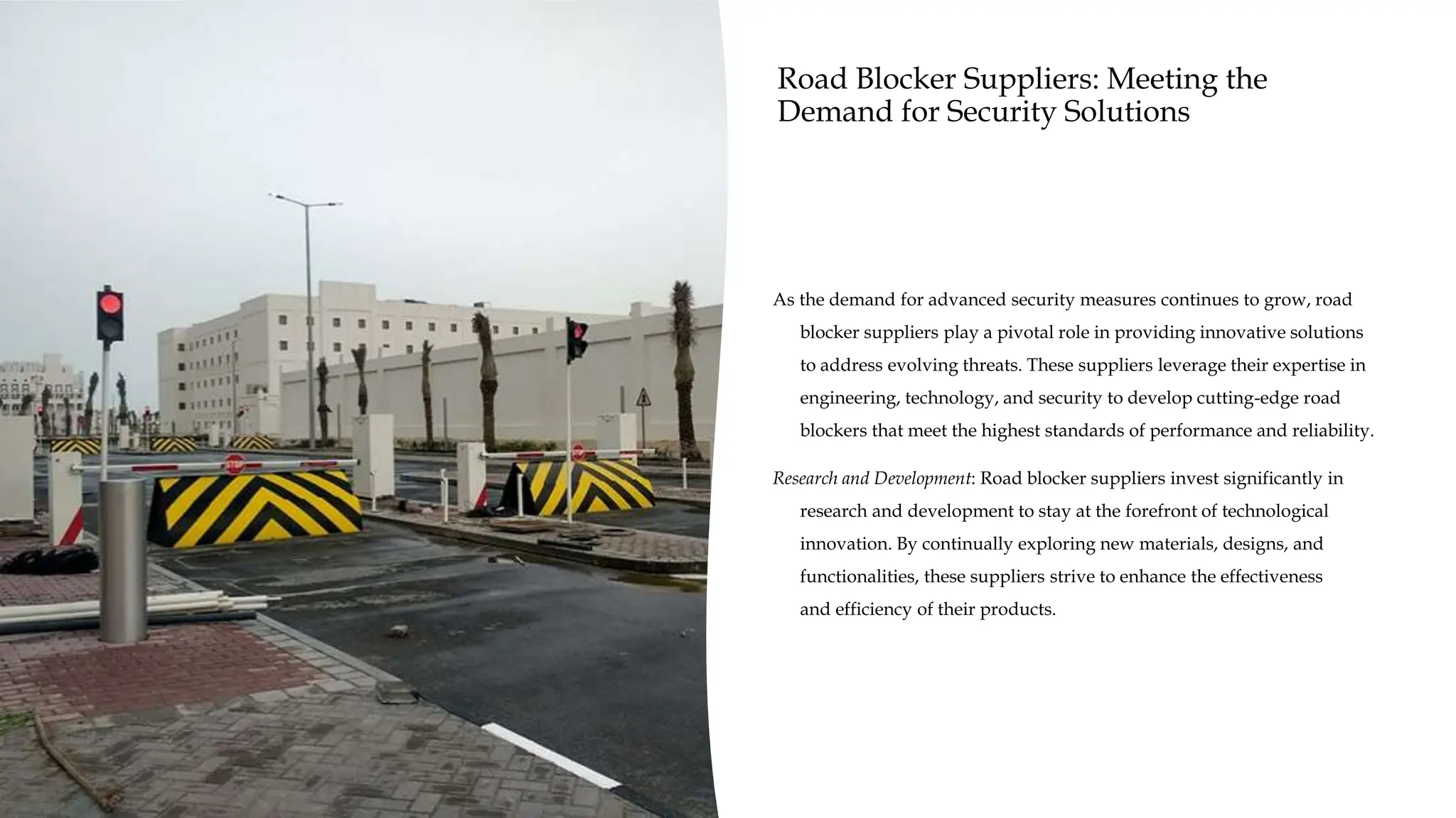 Evolution of Road Blockers: From Traditional Barriers to High-Tech ...