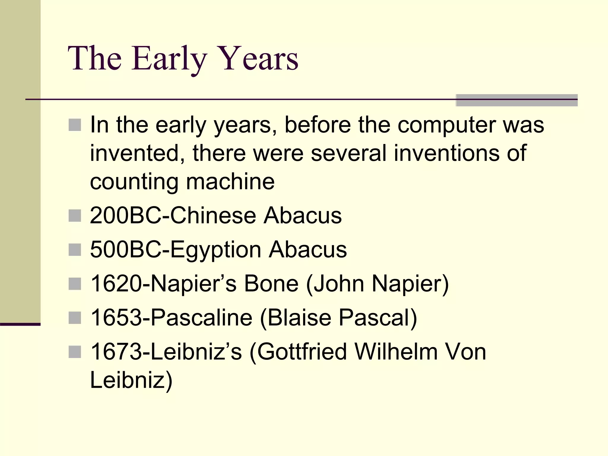 Evolution of-the-computers ict | PPT