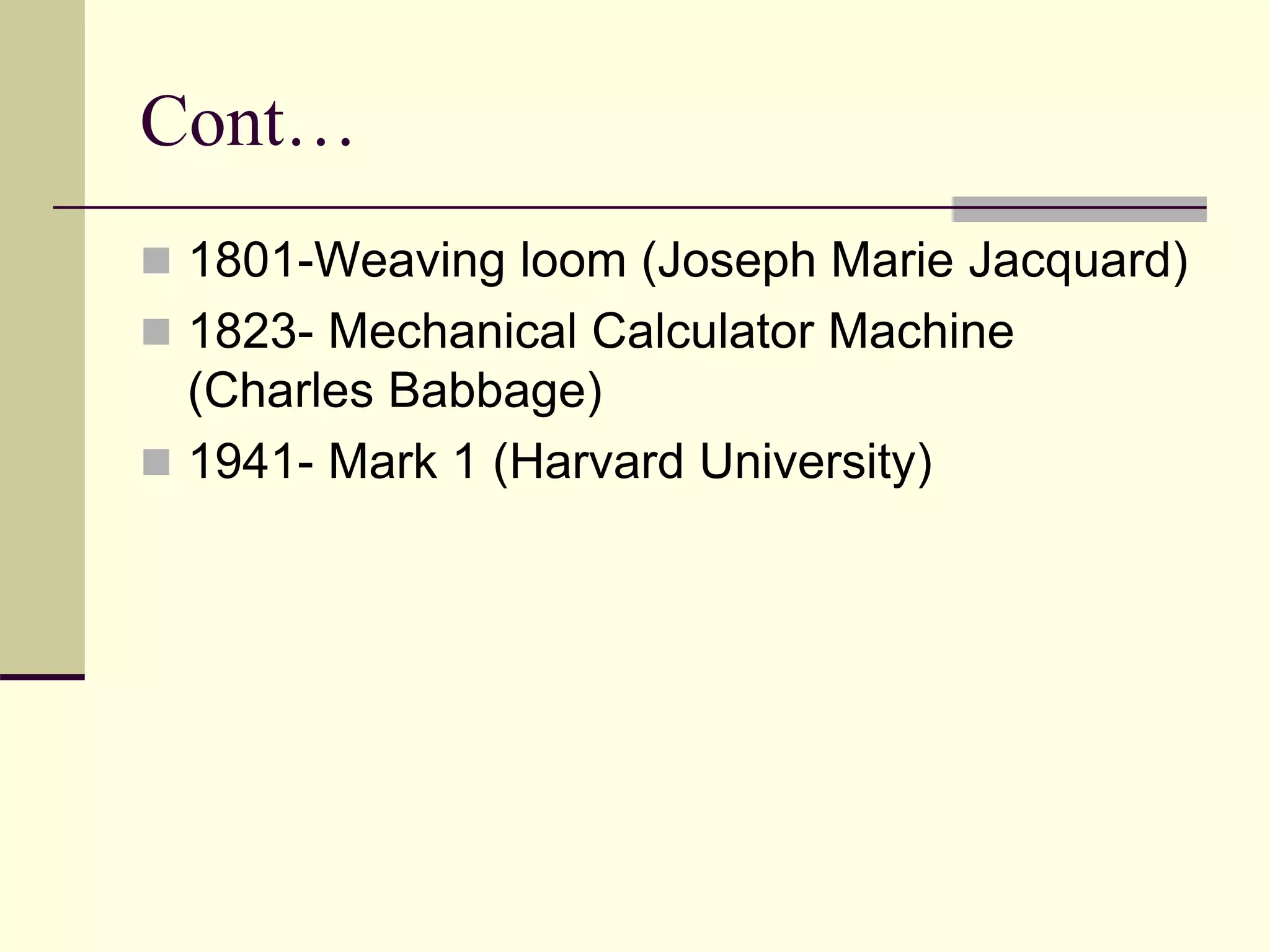 Evolution of-the-computers ict | PPT