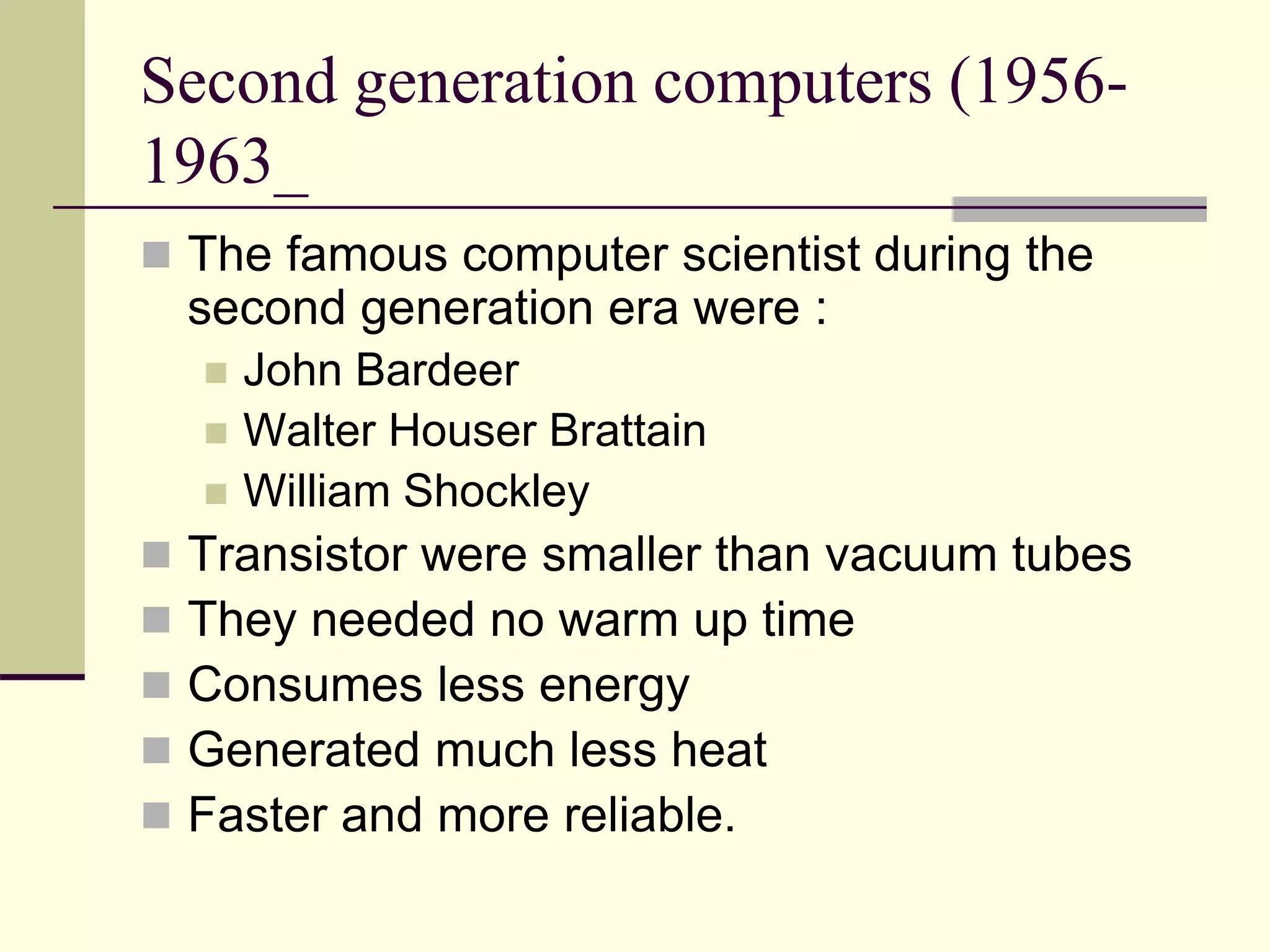 Evolution of-the-computers ict | PPT