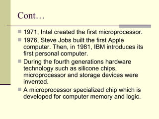 Evolution Of The Computers | PPT