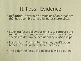 evolution-basics-humans and animals in general | PPT