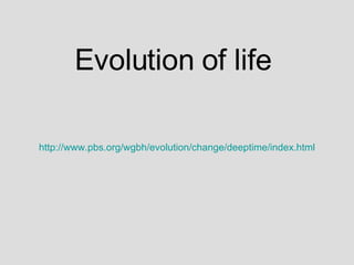 Evolution Practicals | PPT