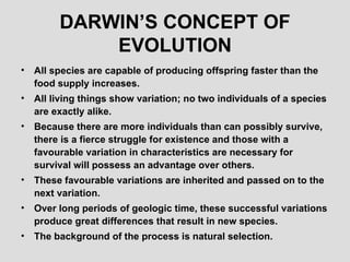 Evolution Practicals | PPT