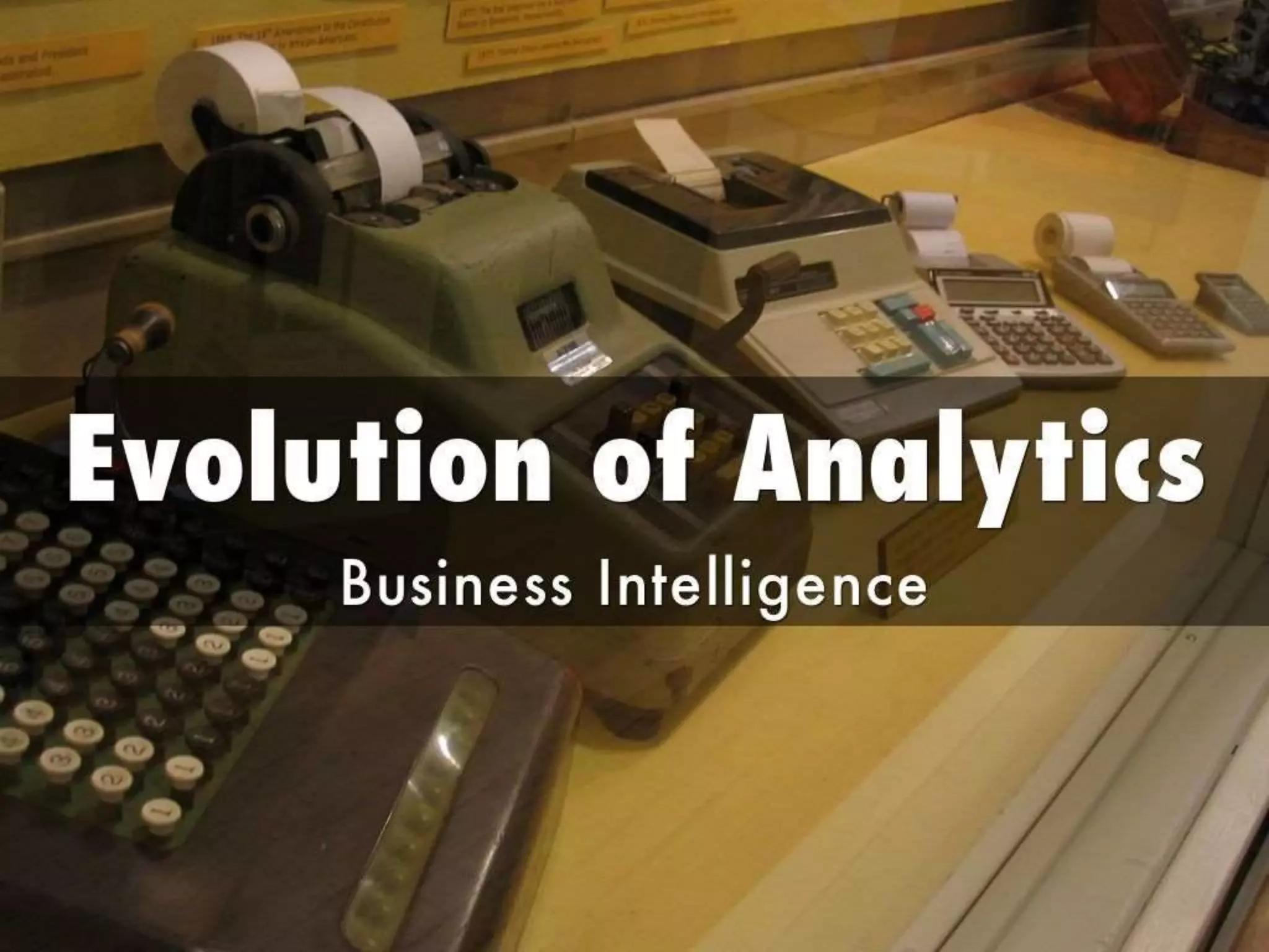 Evolution of Analytics | PPTX