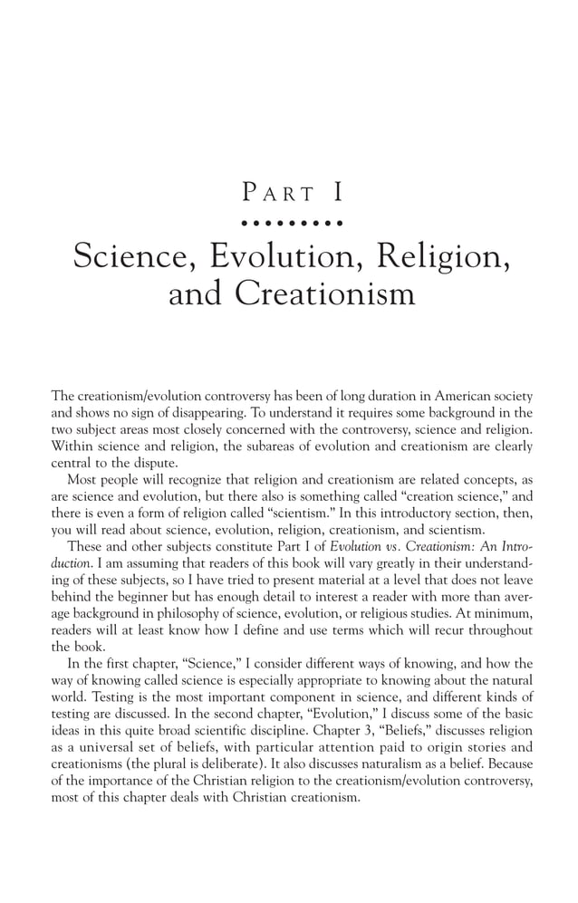 Evolution Vs Creation | PDF | Biological Sciences | Science