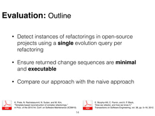 Extracting Executable Transformations from Distilled Code Changes | PPT