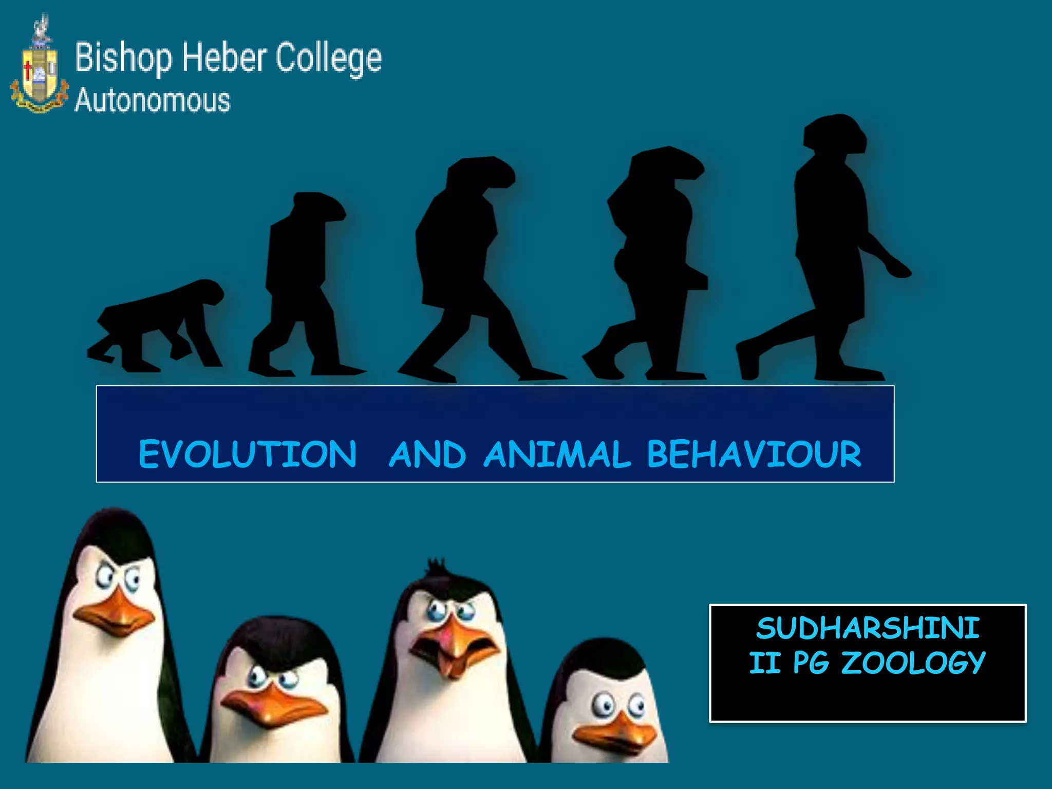 Evolution and animal behaviour | PPT