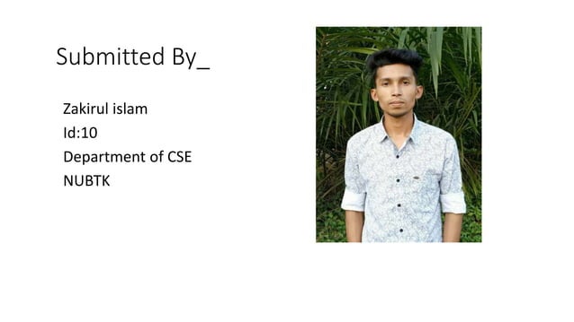 Evolution and application of microprocessor made by zakirul islam | PPT