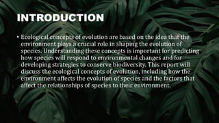 Evolution and Coevolution.pptx | Genetics | Science