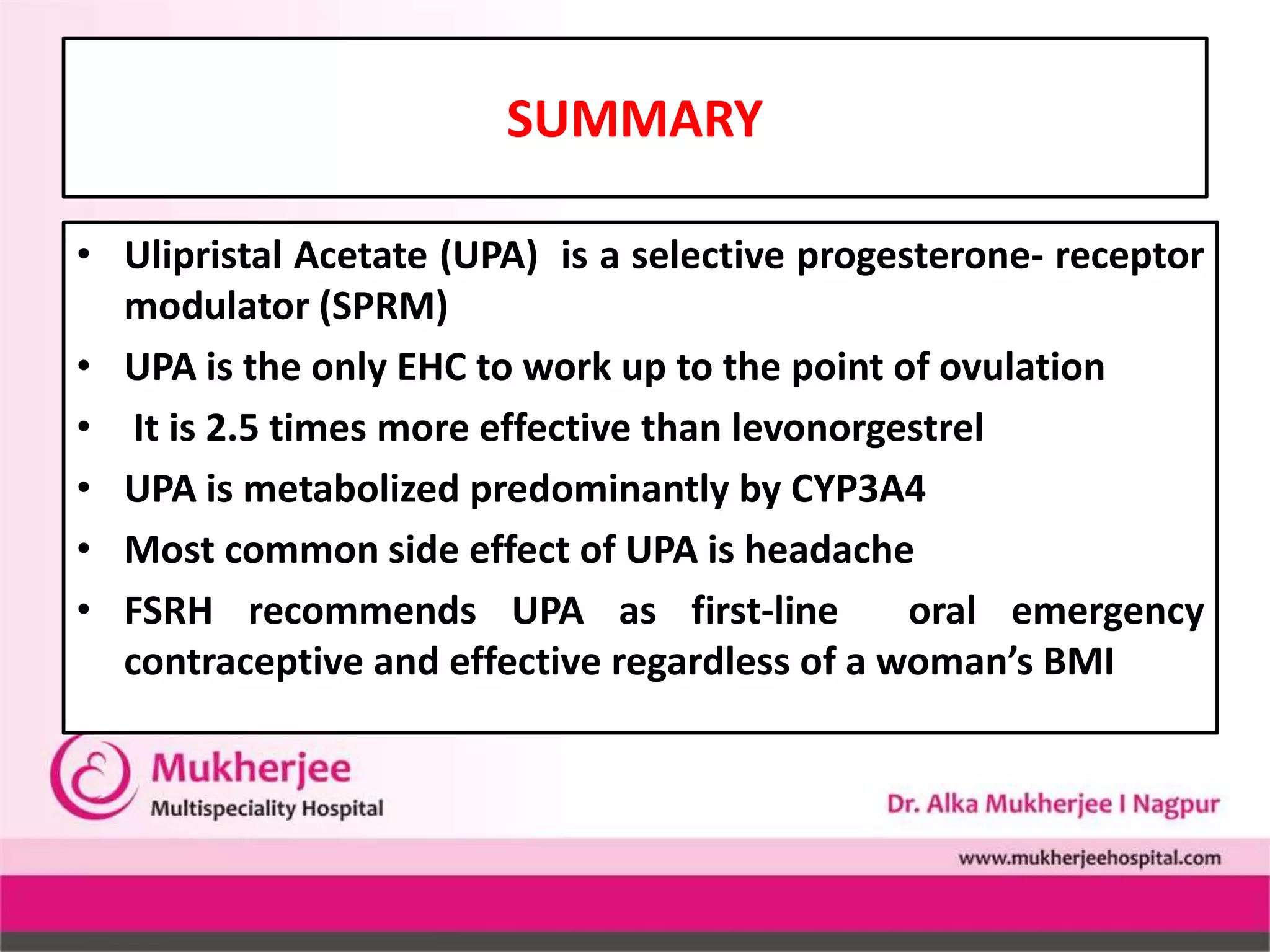 Evolution and current practices in emergency contraceptives BY DR ALKA ...