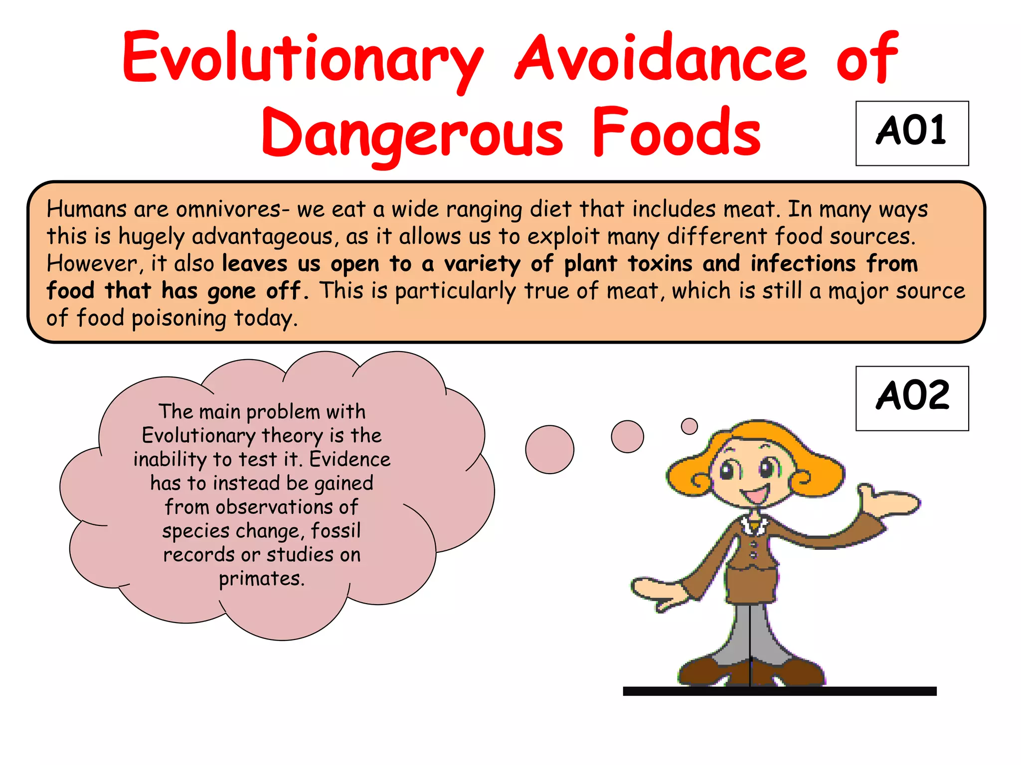 Eating: Evolution and food A2 | PDF