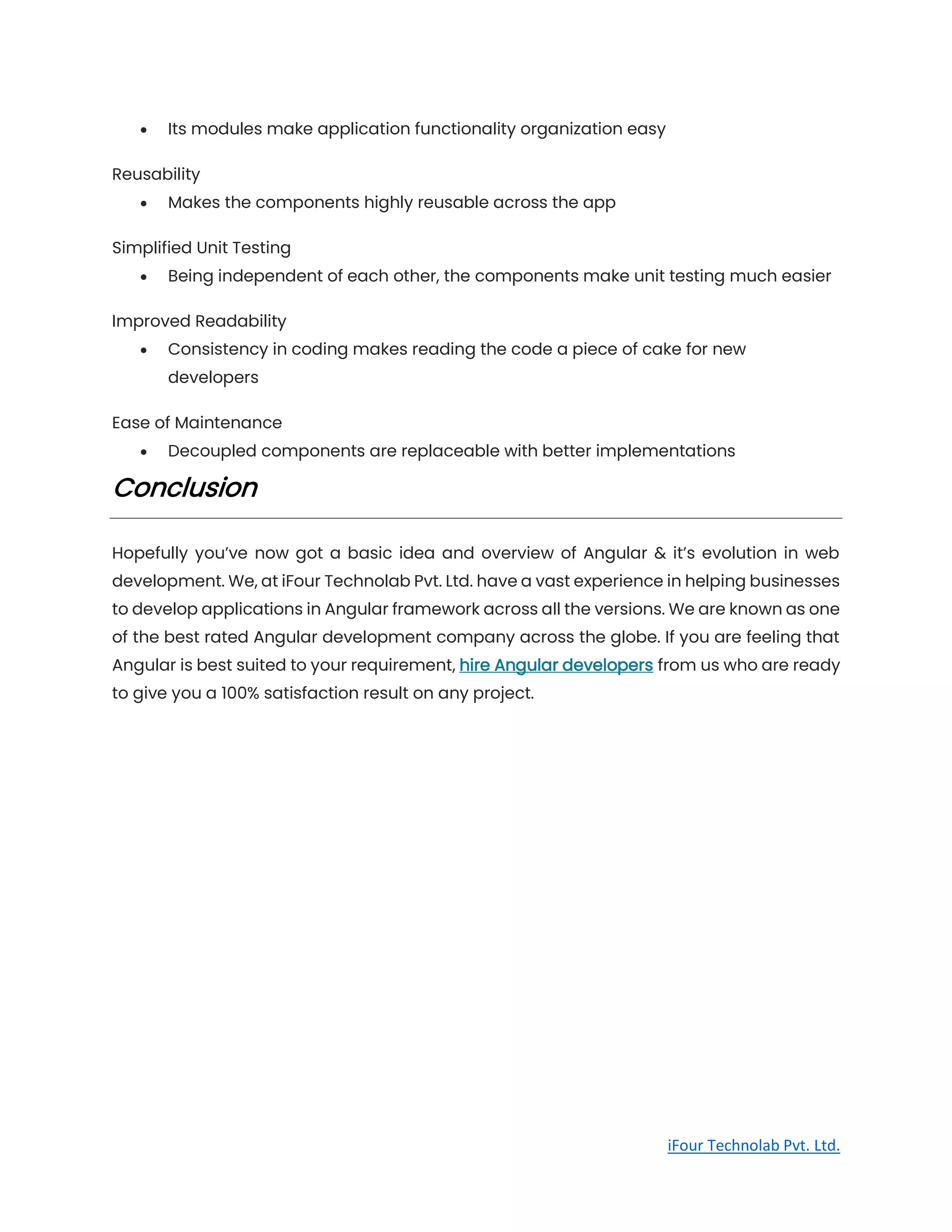 Evolution and History of Angular as Web Development Platform.pdf | Web Development | Internet