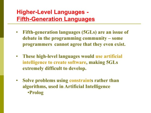 Evolution and History of Programming Languages - Software/Hardware ...