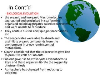 Evolution and human evolution | PPTX