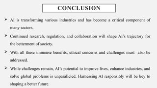 The Evolution and Impact of Artificial Intelligence | PPTX