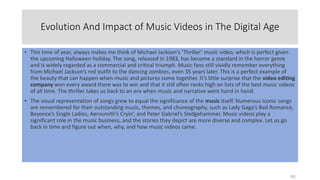 Evolution And Impact of Music Videos in The Digital Age.pptx | Free ...