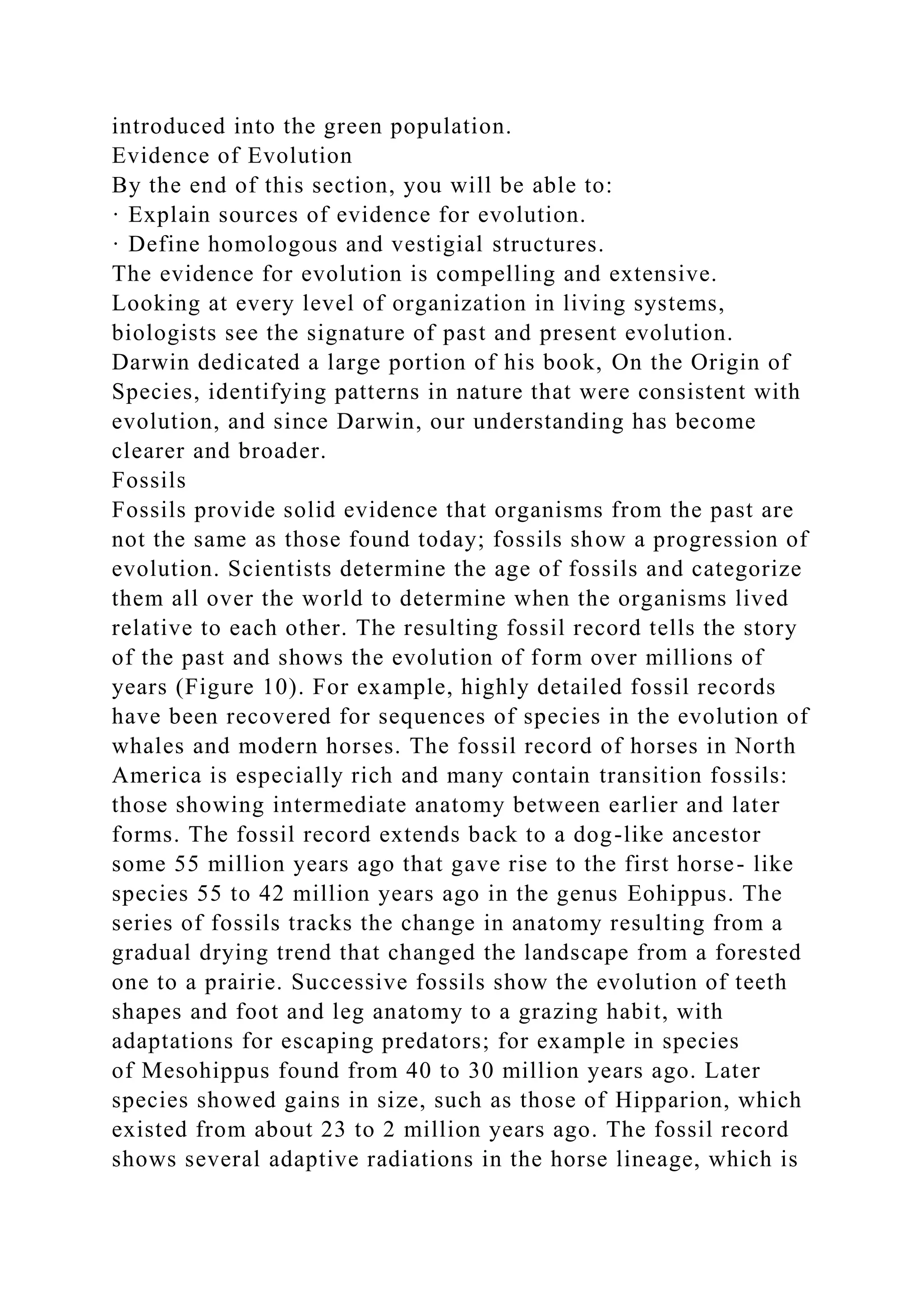 Evolution and Its ProcessesFigure 1 Diversity of Life on Eart.docx