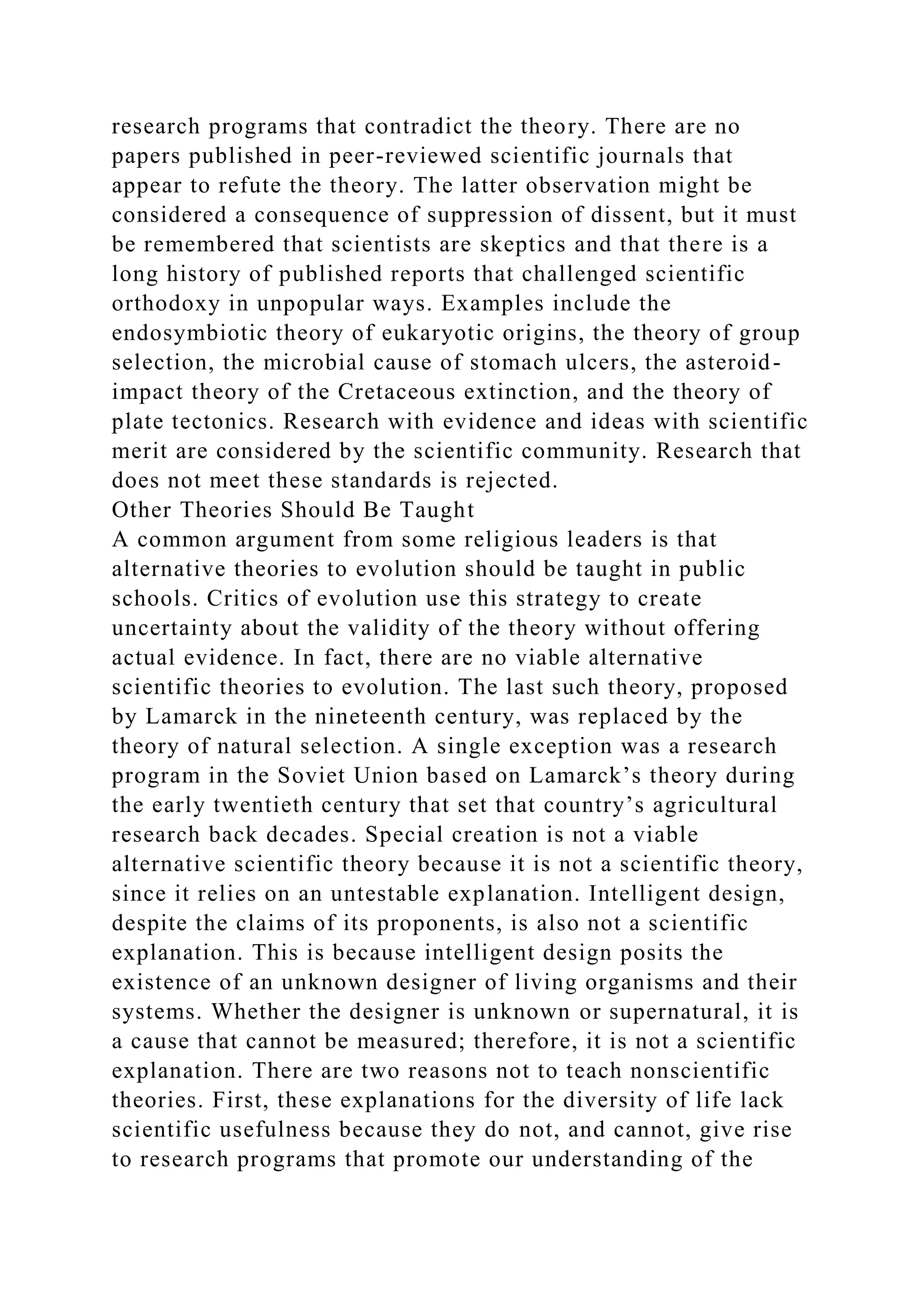 Evolution and Its ProcessesFigure 1 Diversity of Life on Eart.docx