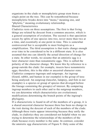 Evolution and Its ProcessesFigure 1 Diversity of Life on Eart.docx