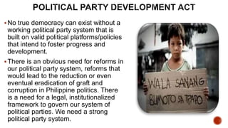 Evolution and Nature of Philippine Political Party | PPTX