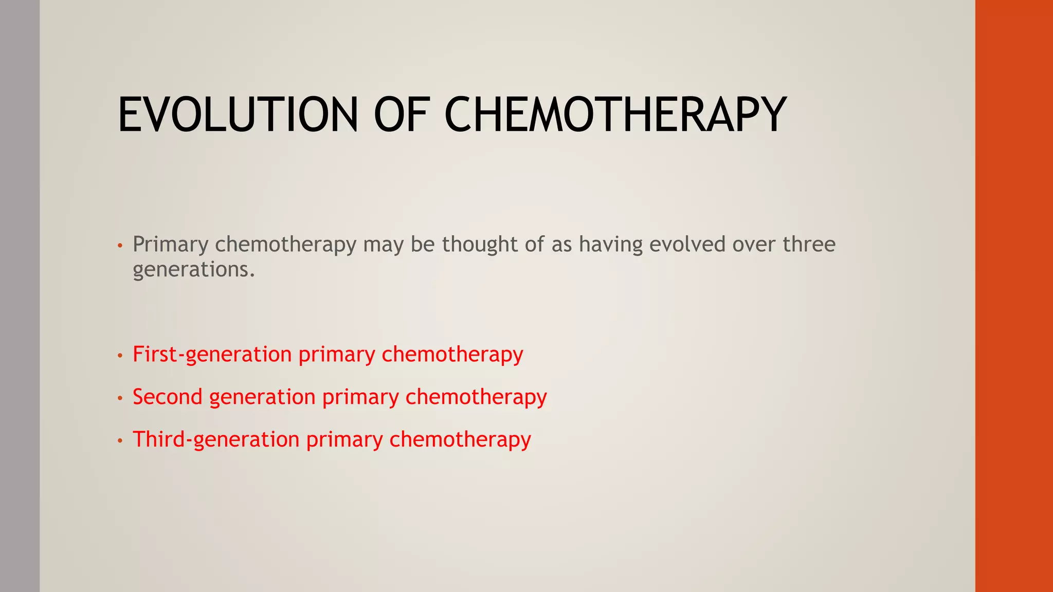 Evolution and Role of Chemotherapy in Carcinoma Breast.pptx