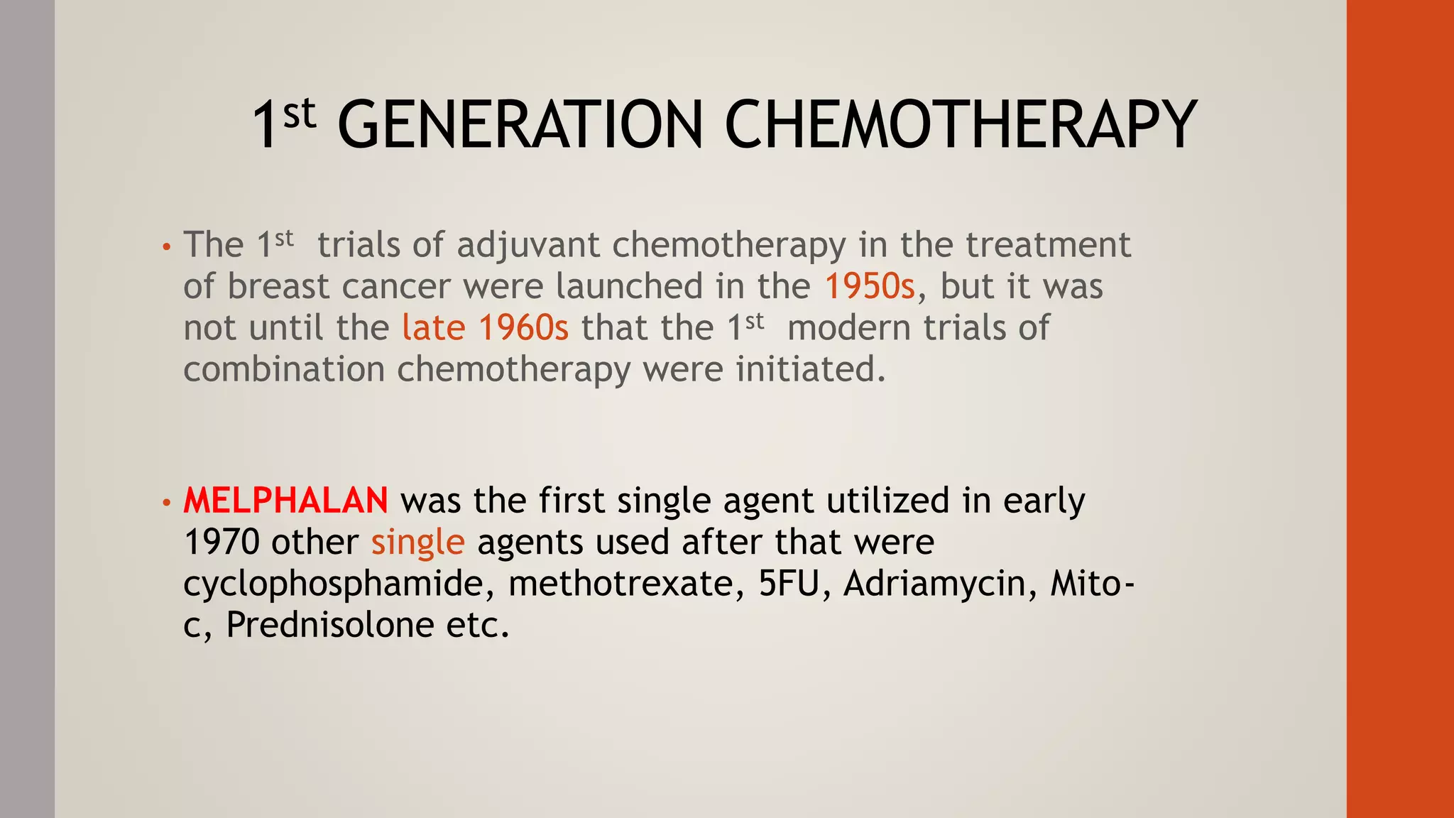 Evolution and Role of Chemotherapy in Carcinoma Breast.pptx