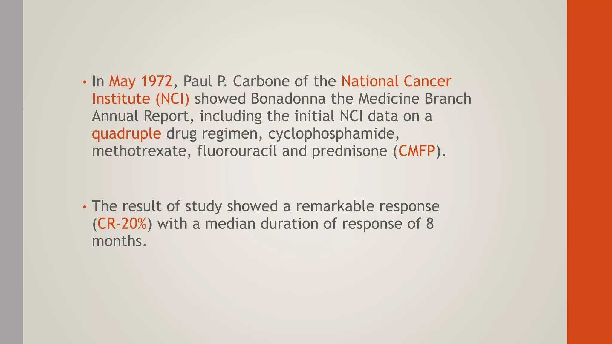 Evolution and Role of Chemotherapy in Carcinoma Breast.pptx