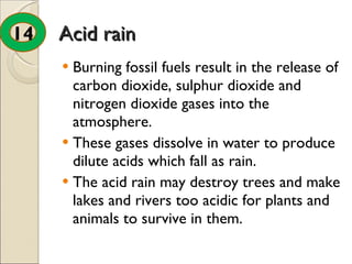 Evolution and the environment (summary of the AQA module) | PPT