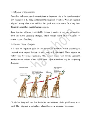 Evolution and theories of evolution | PDF