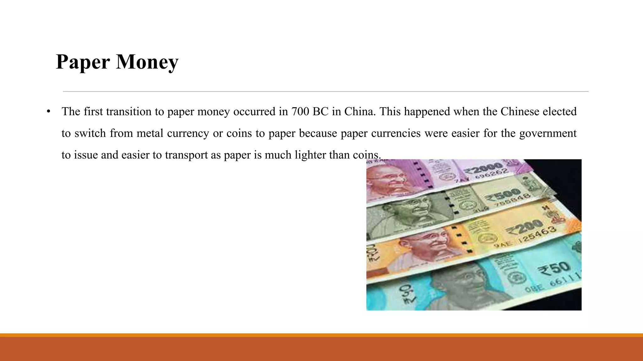 Evolution and Types of Money.pptx | Credit Cards | Personal Debt