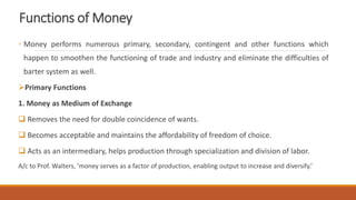 Evolution and Types of Money.pptx | Credit Cards | Personal Debt