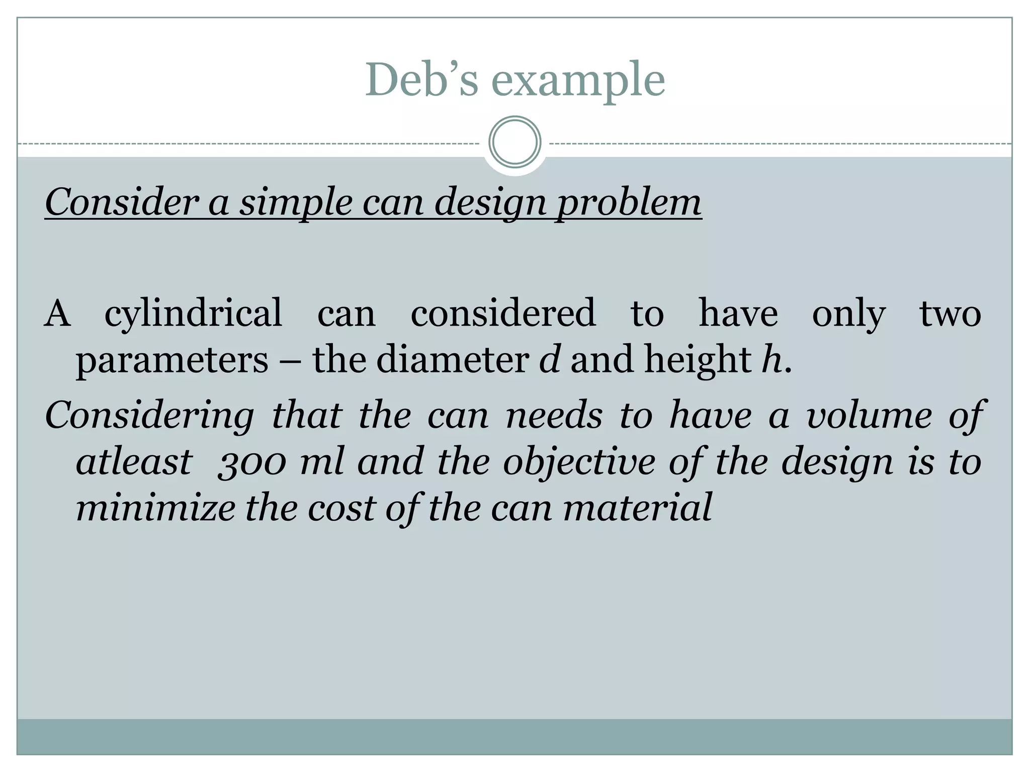 Evolutionary Algorithms and their Applications in Civil Engineering - 1 ...