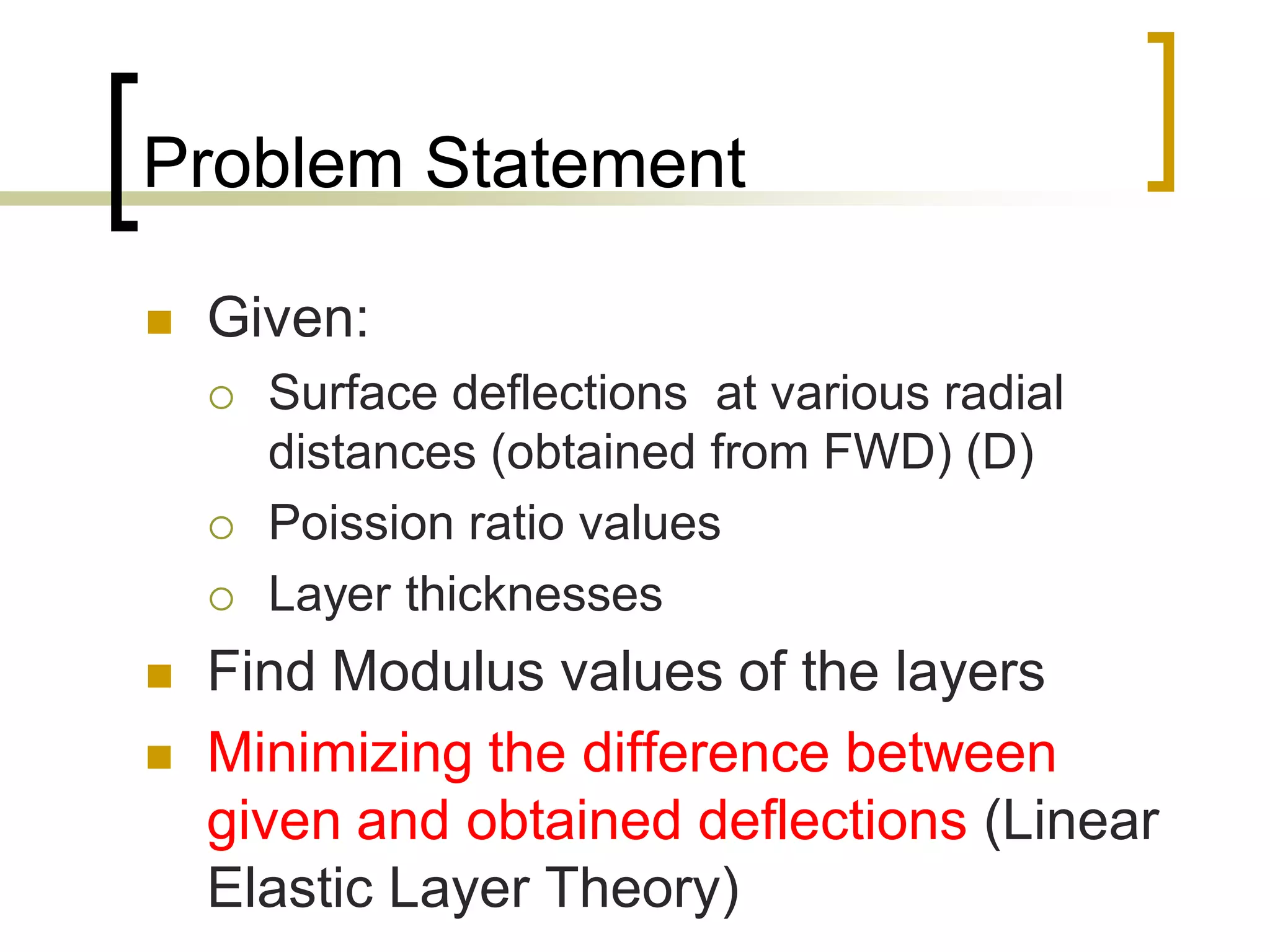 Evolutionary Algorithms And Their Applications In Civil Engineering 2 Ppt