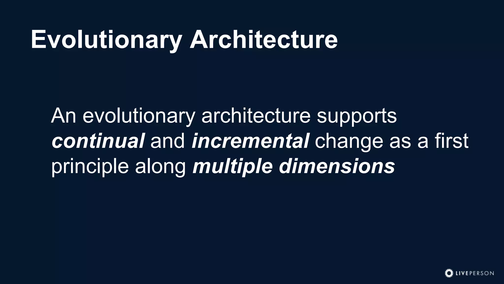 Evolutionary architecture | PPT