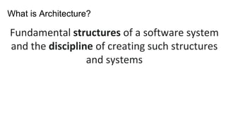Evolutionary architecture | PPTX