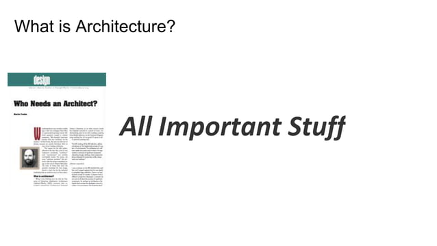 Evolutionary architecture | PPTX