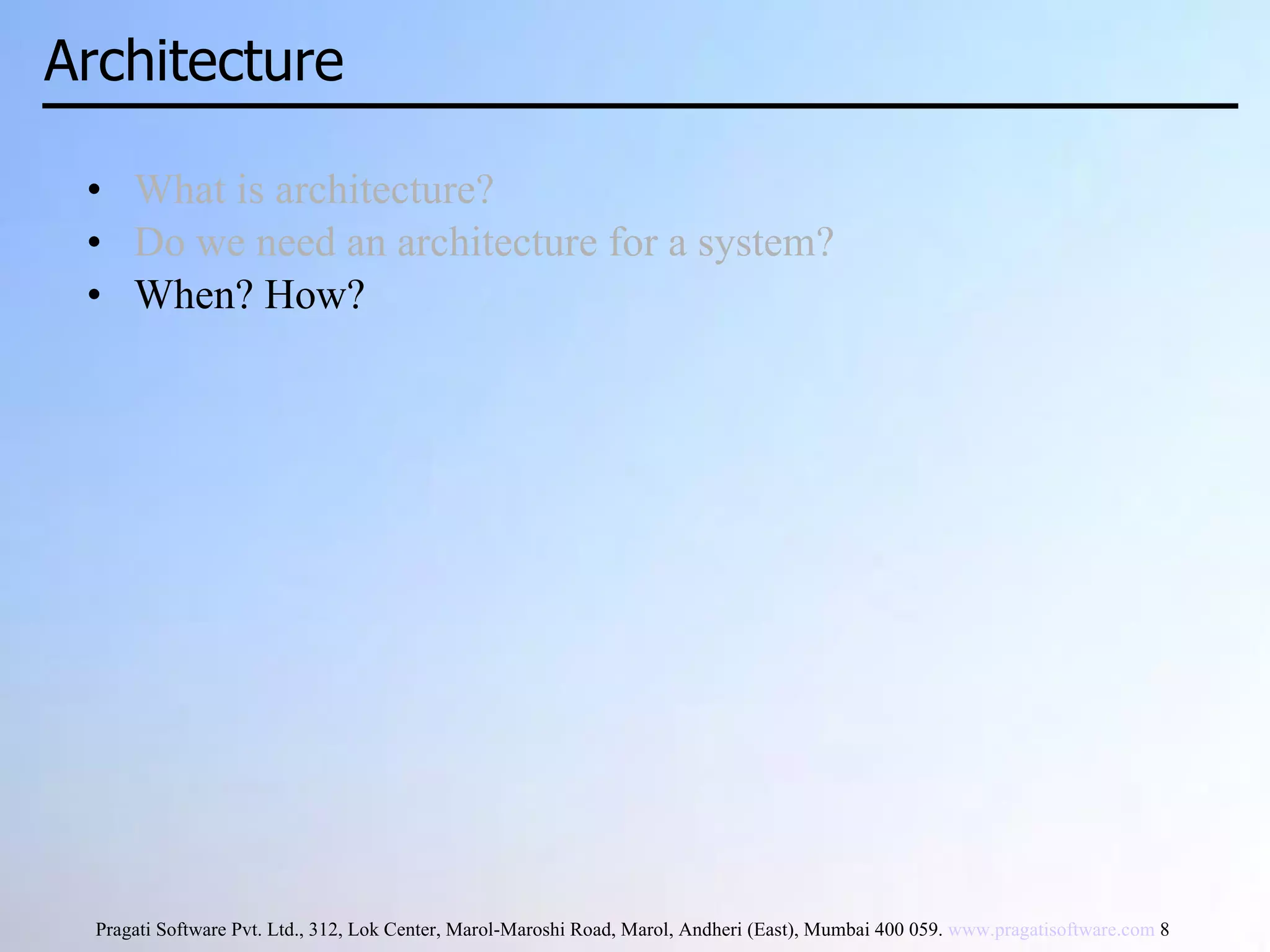 Evolutionary Architecture And Design | PPT