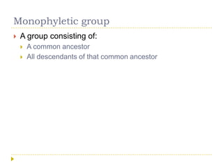 Evolutionary biology | PPTX