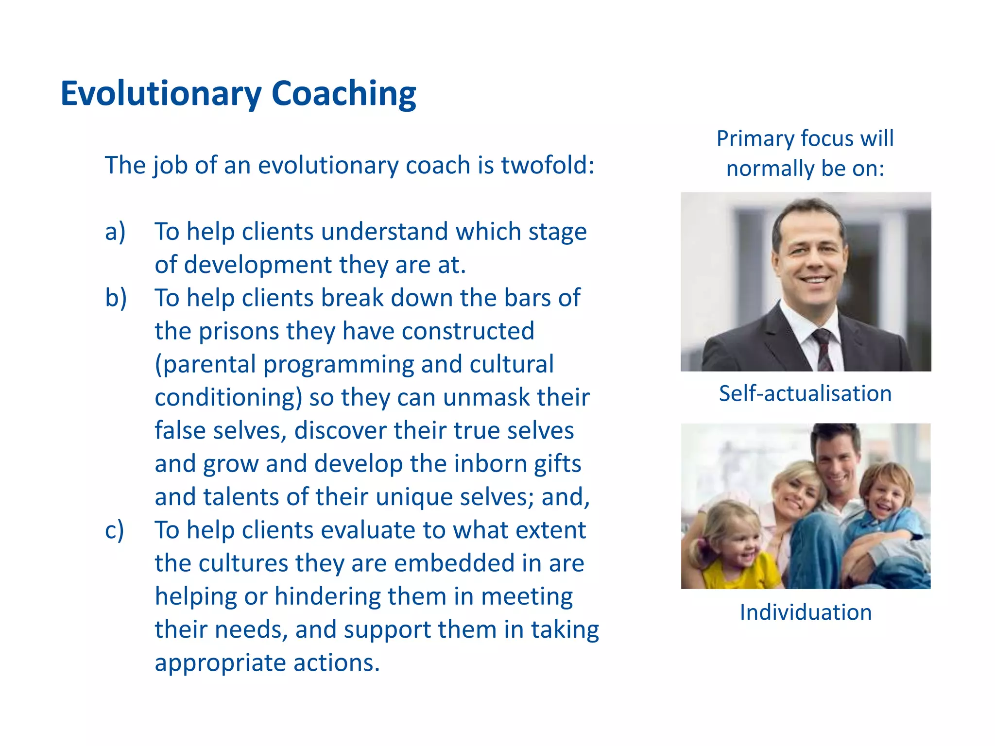 Evolutionary coaching summit presentation v4 | PPT