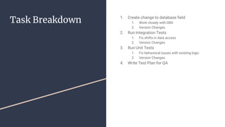 Evolutionary database design | PPTX | Databases | Computer Software and Applications